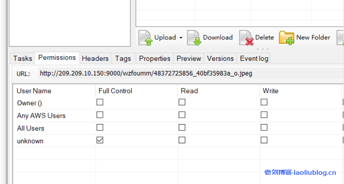 S3 Browser免费强大的S3存储管理软件-可管理兼容S3协议各类云存储-老刘博客